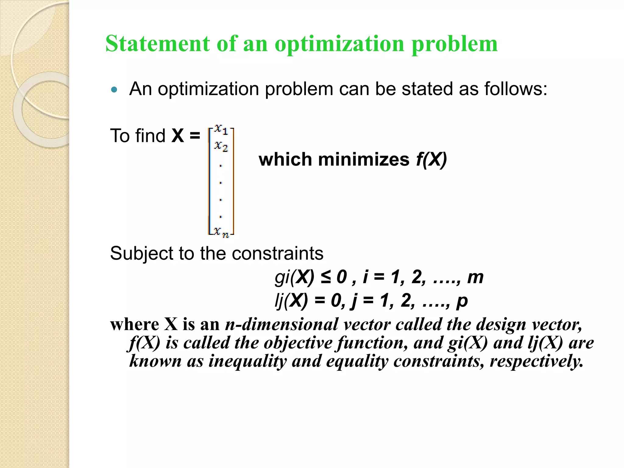 Optmization techniques | PPTX