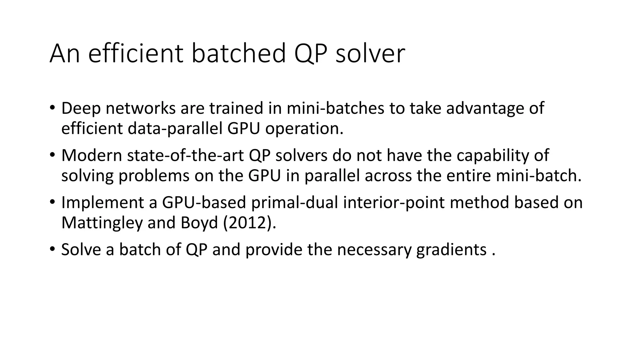 Paper Study: OptNet: Differentiable Optimization as a Layer in Neural Networks | PDF