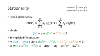 Paper Study: OptNet: Differentiable Optimization as a Layer in Neural Networks | PDF