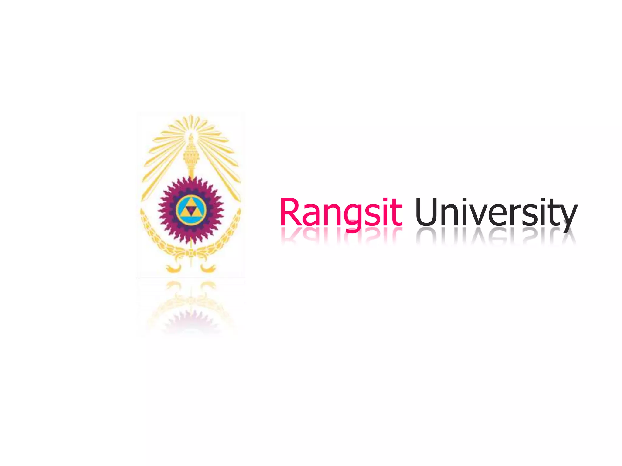 Optometry, Rangsit University | PPT