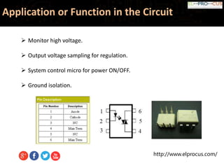 Opto Couplers – Types & Applications | PPTX