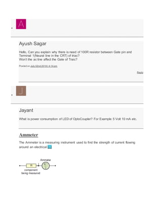 Optocoupler tutorial and optocoupler applications | DOCX
