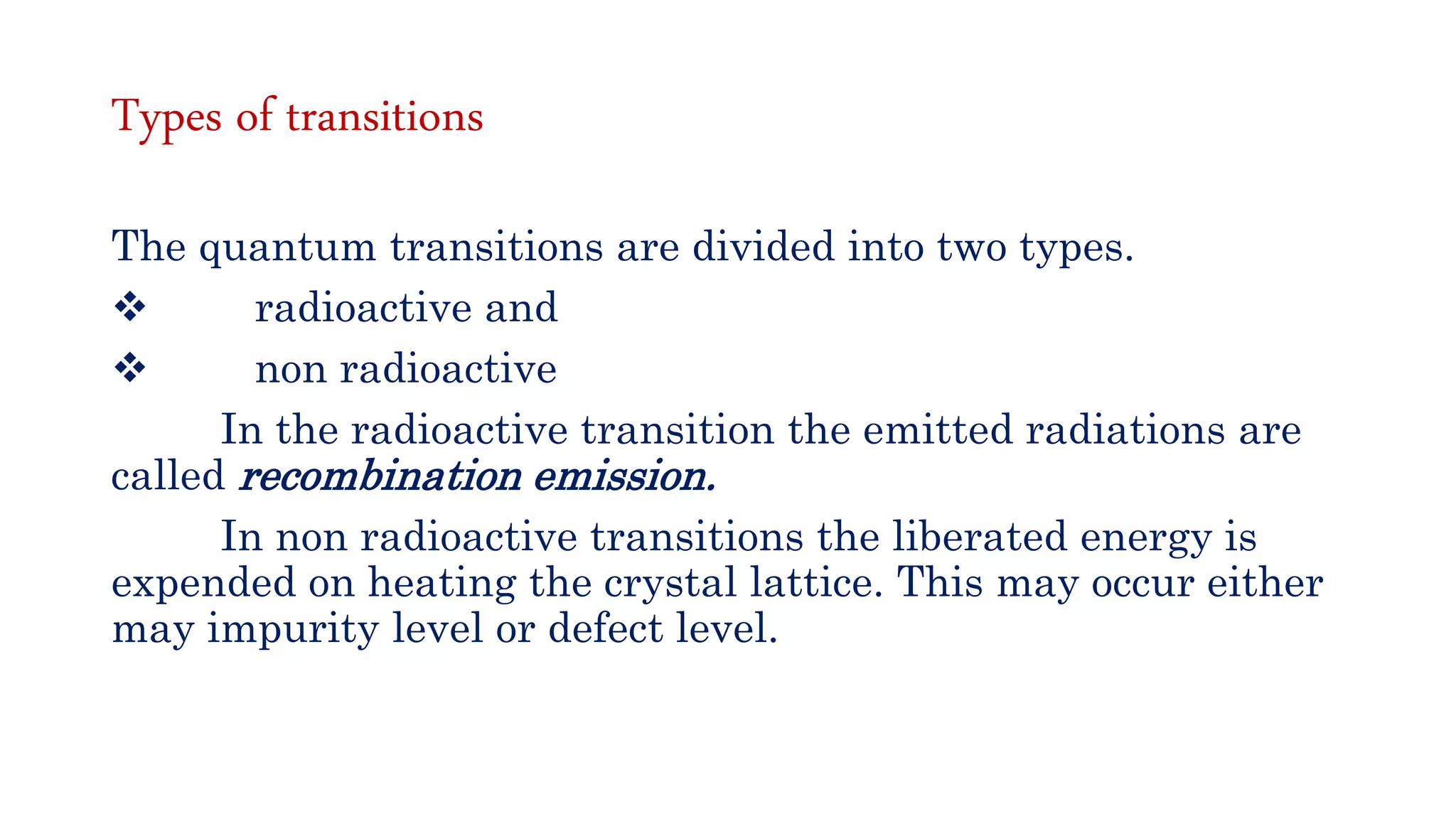 Opto electronic devices | PPTX