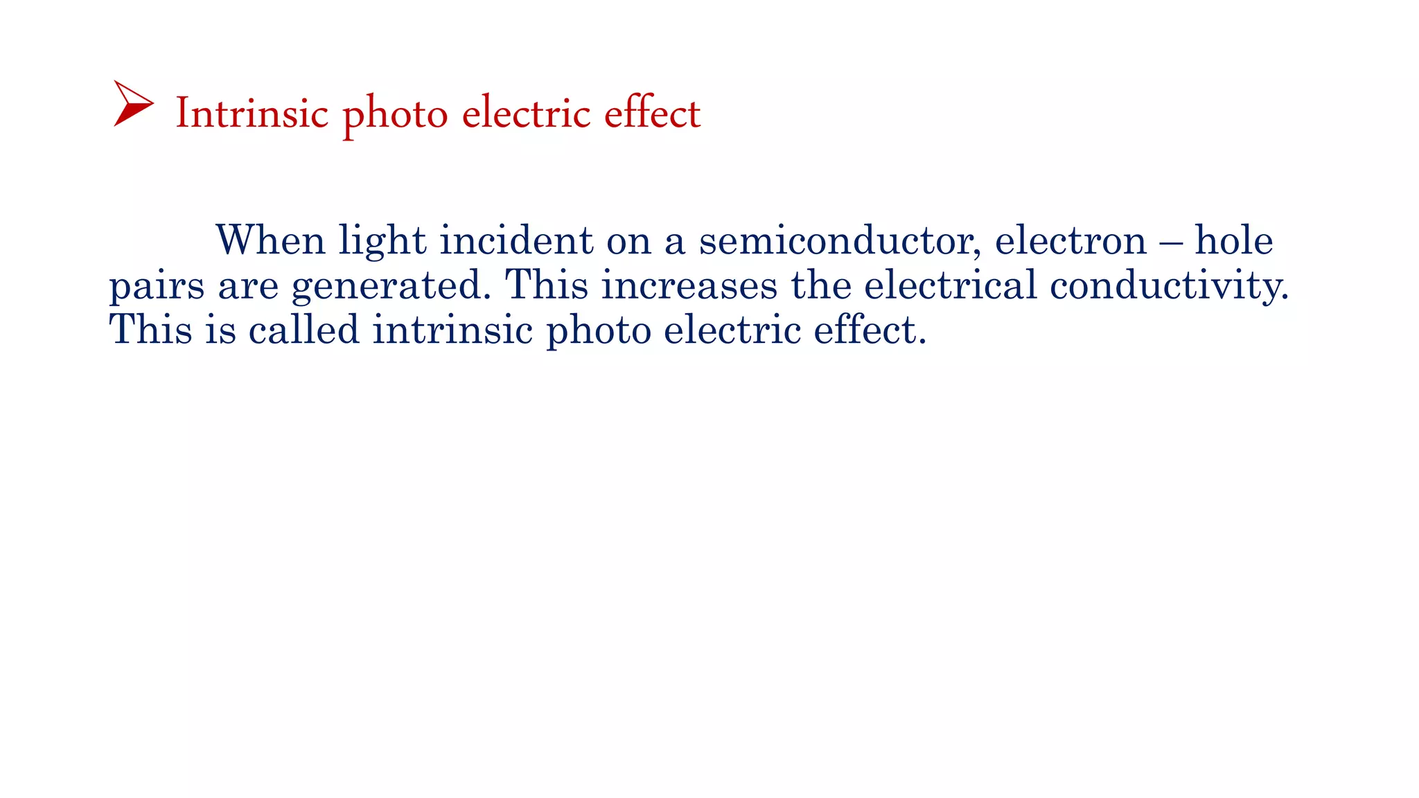 Opto electronic devices | PPTX