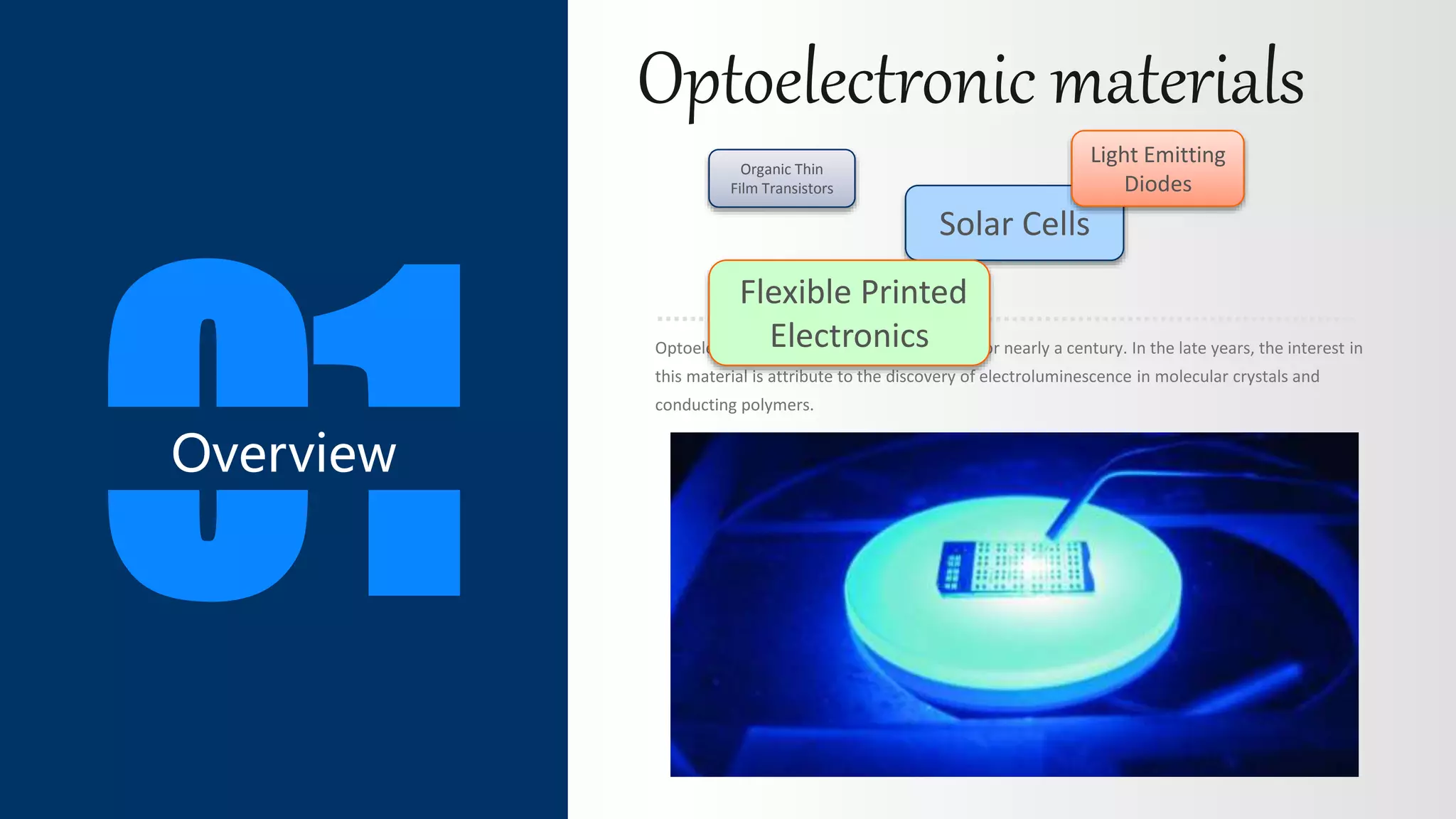 Optoelectronic Materials | PPTX