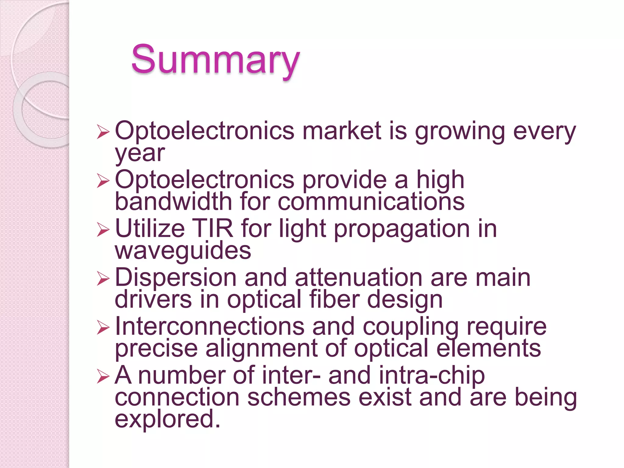 Optoelectronics | PPTX