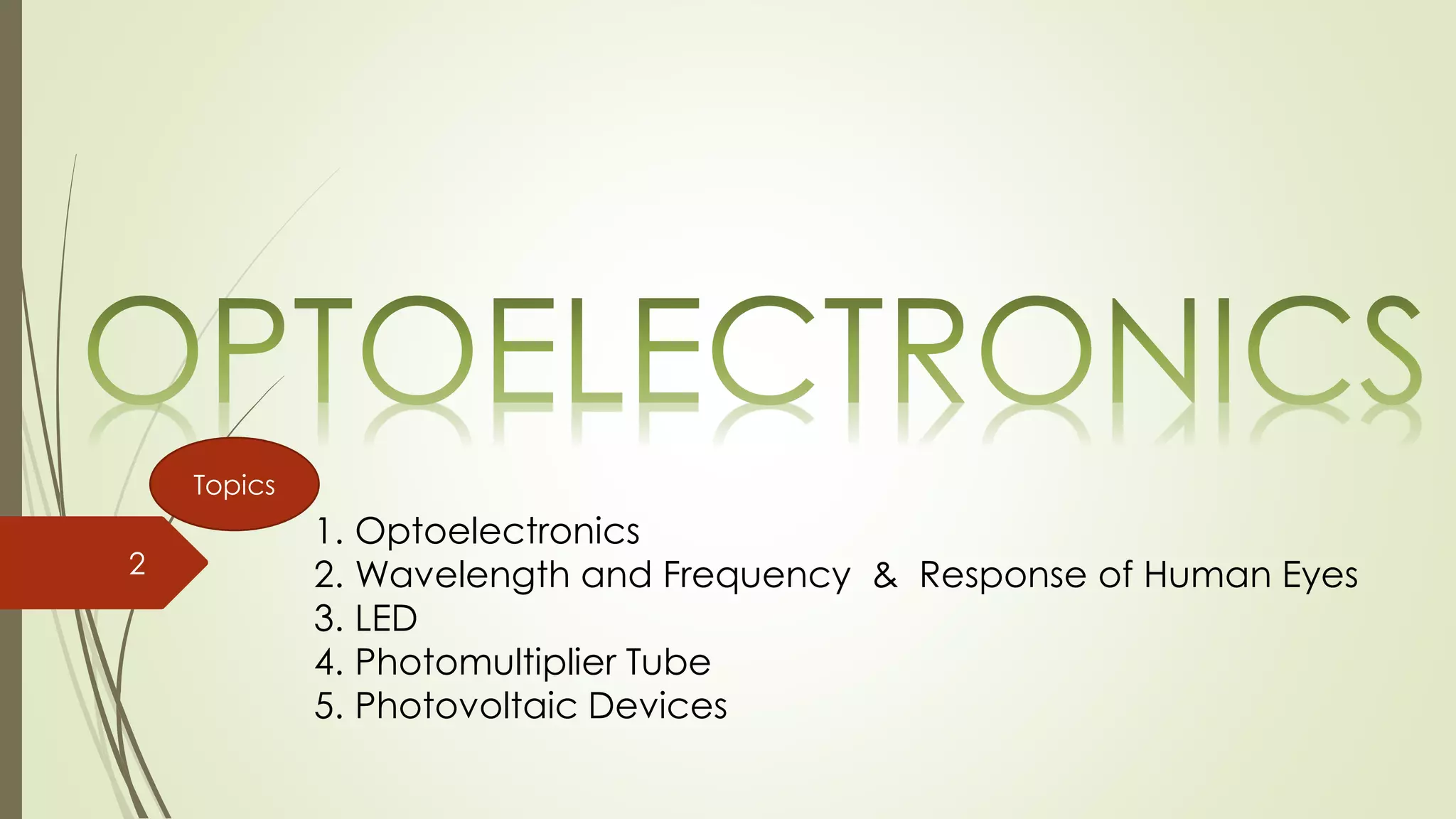 Opto oelectronics | PDF