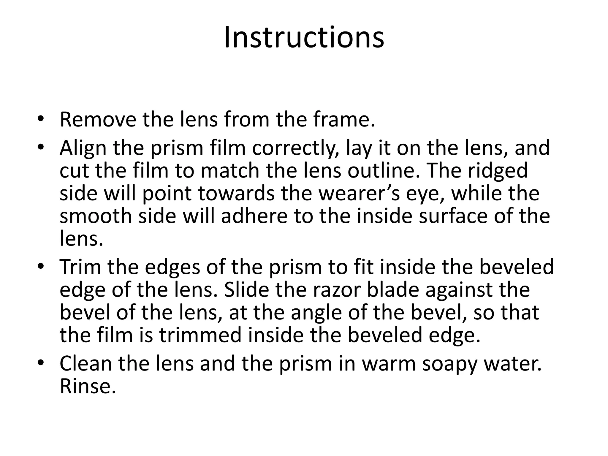 Optometric optics | PPTX