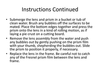 Optometric optics | PPTX