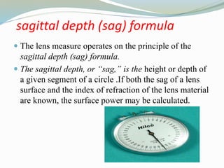 Optometric optics | PPTX | Eye and Vision Conditions | Diseases and ...