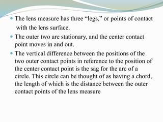 Optometric optics | PPTX