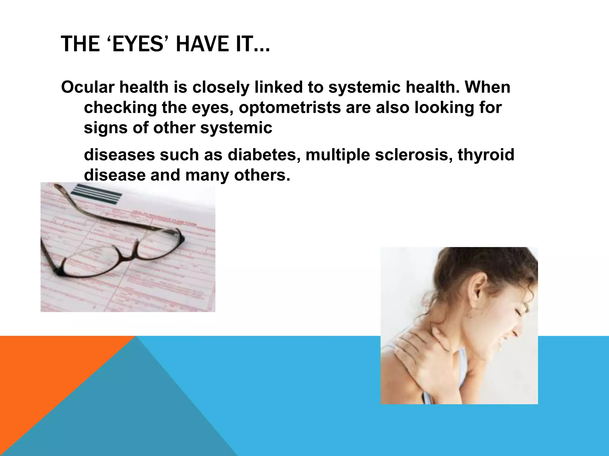 Optometry Presentation | PPTX