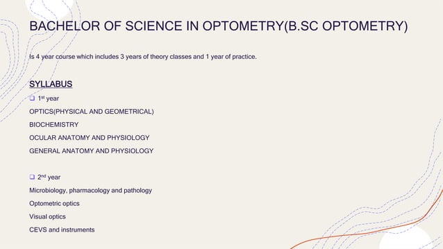 Optometry | PPT