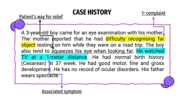 OPTOMETRY CASE ANALYSIS (PEDIATRIC PATIENT) | PDF | Pregnancy ...