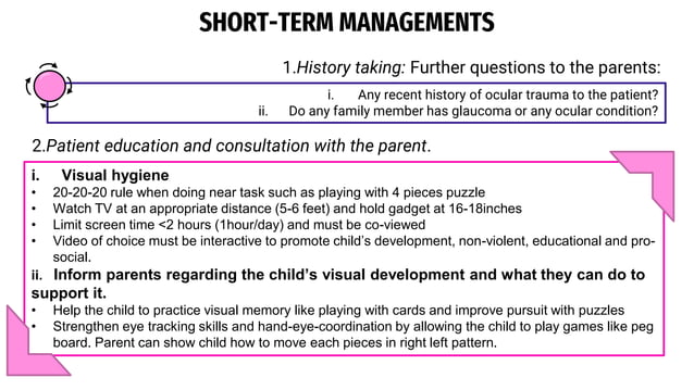 OPTOMETRY CASE ANALYSIS (PEDIATRIC PATIENT) | PDF | Pregnancy ...