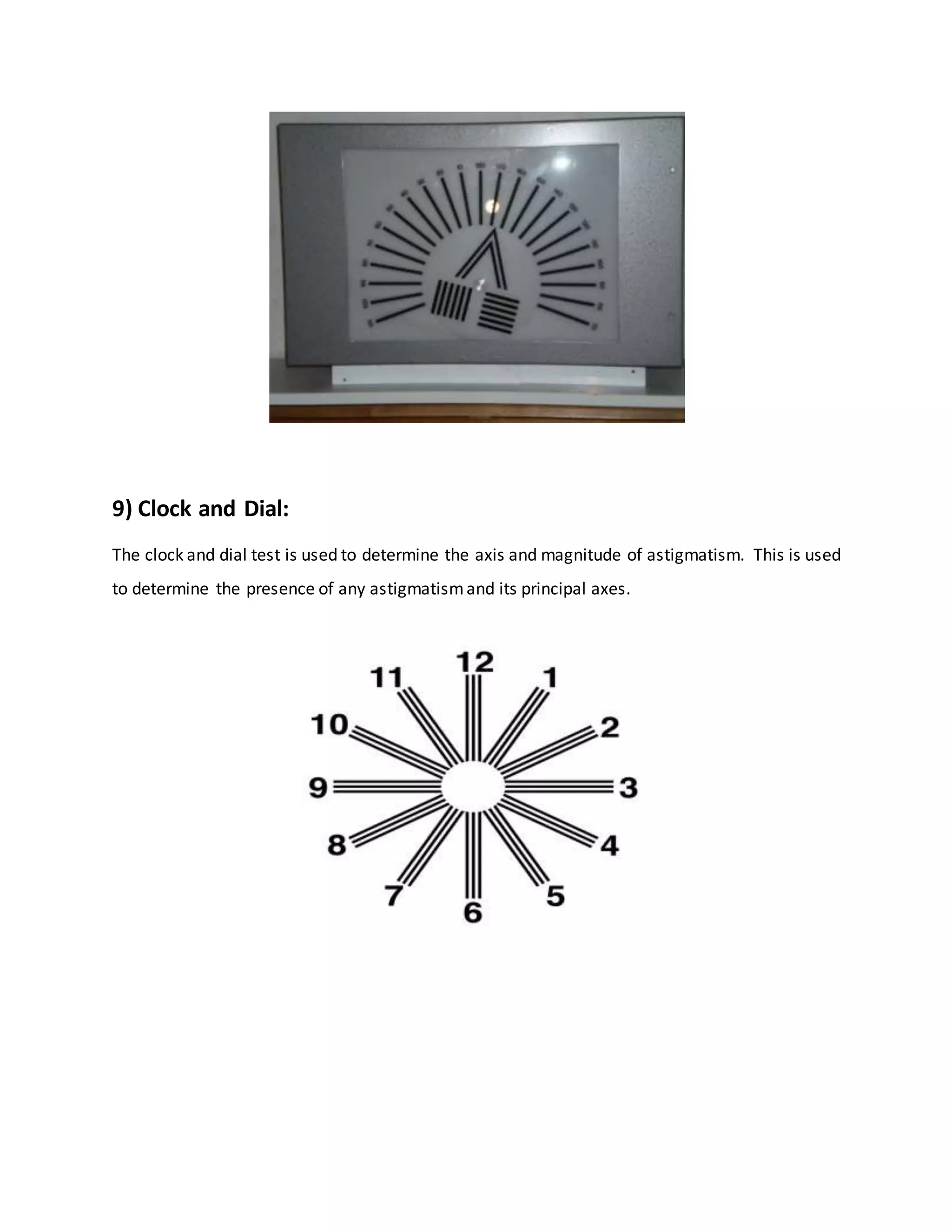 Optometry instruments | DOCX