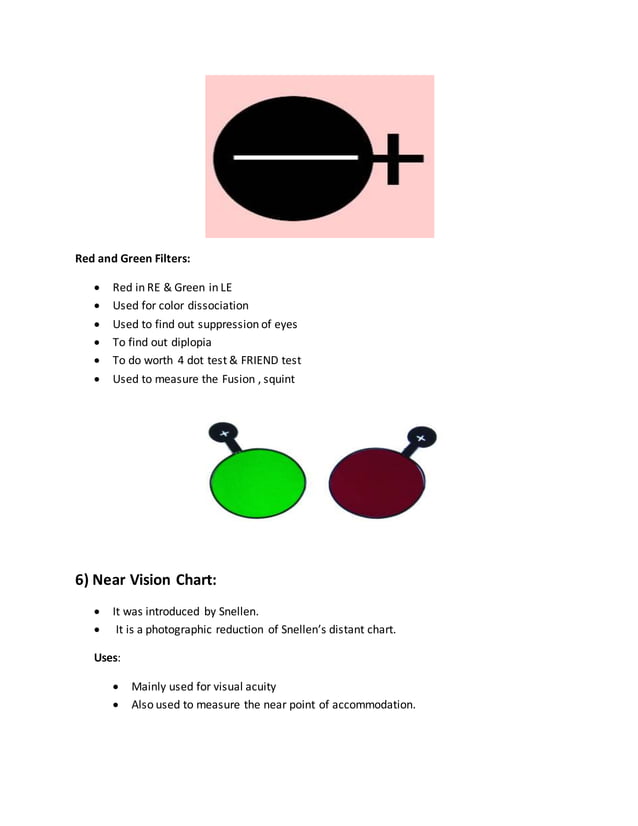 Optometry instruments | DOCX | Eye and Vision Conditions | Diseases and ...