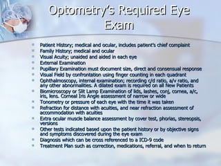 Optometry Investigators | PPT