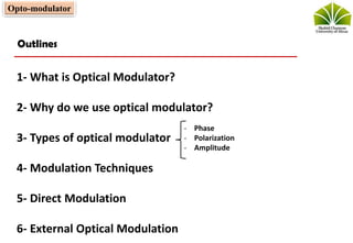 Opto modulator | PDF