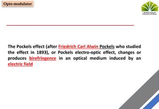 Opto modulator | PDF