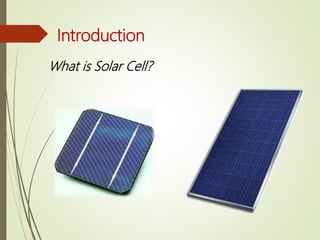 Design of Thin Film Solar Cell | PPTX