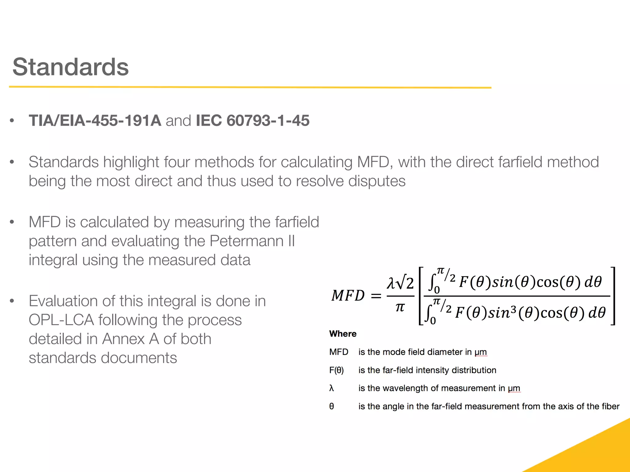 What is Mode Field Diameter? | PDF