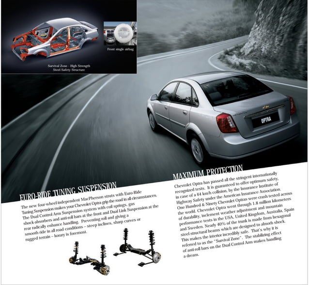 Optra Brochure | PPT