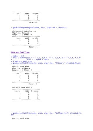"optrees" package in R and examples.(optrees:finds optimal trees in ...