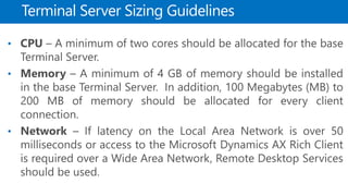 Optimizing MS Dynamics AX 2012 R3 | PPTX | Databases | Computer Software and Applications