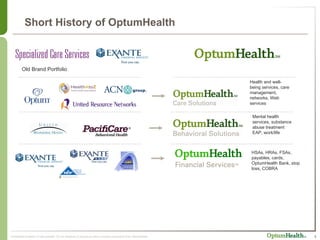Optum Health Financial Overview | PPT