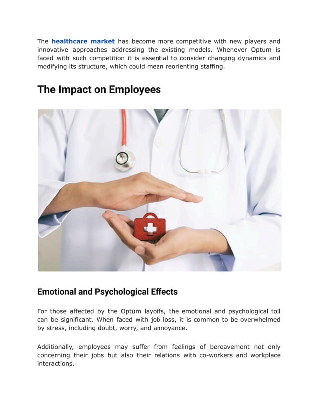Optum Layoffs – The Latest Developments and Employee Reactions | PDF