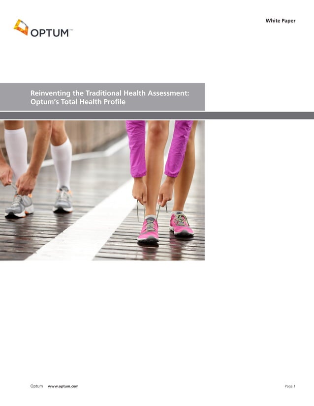 Optum Total Health Profile White Paper | PDF