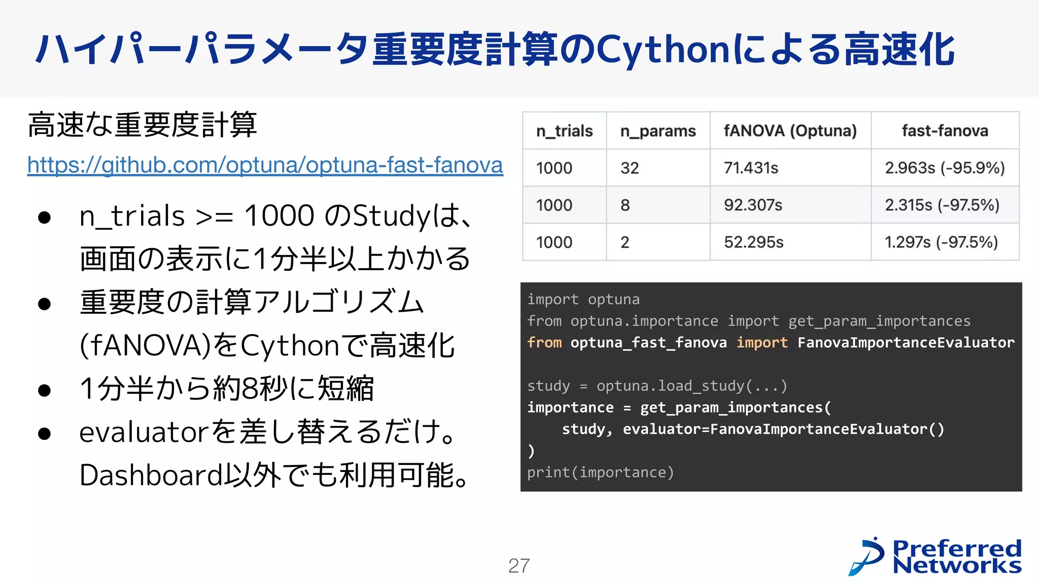 Optuna Dashboardの紹介と設計解説 - 2022/12/10 Optuna Meetup #2 | PDF