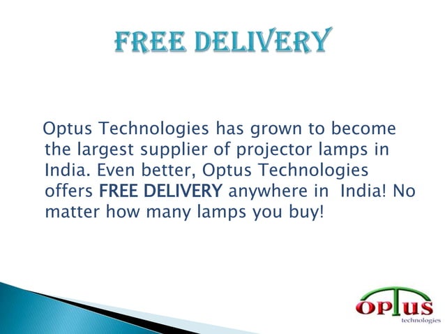 Optus technologies | PPT