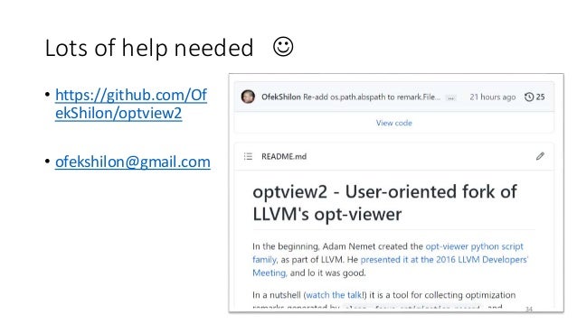 OptView2 MUC meetup slides | PPT