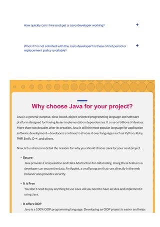 Hire the top 3% of Java developers within 48 hours | Optymize | PDF