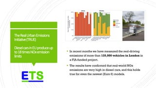 Traffic Emissions Control with Remote Sensing Devices (RSD) | PPT