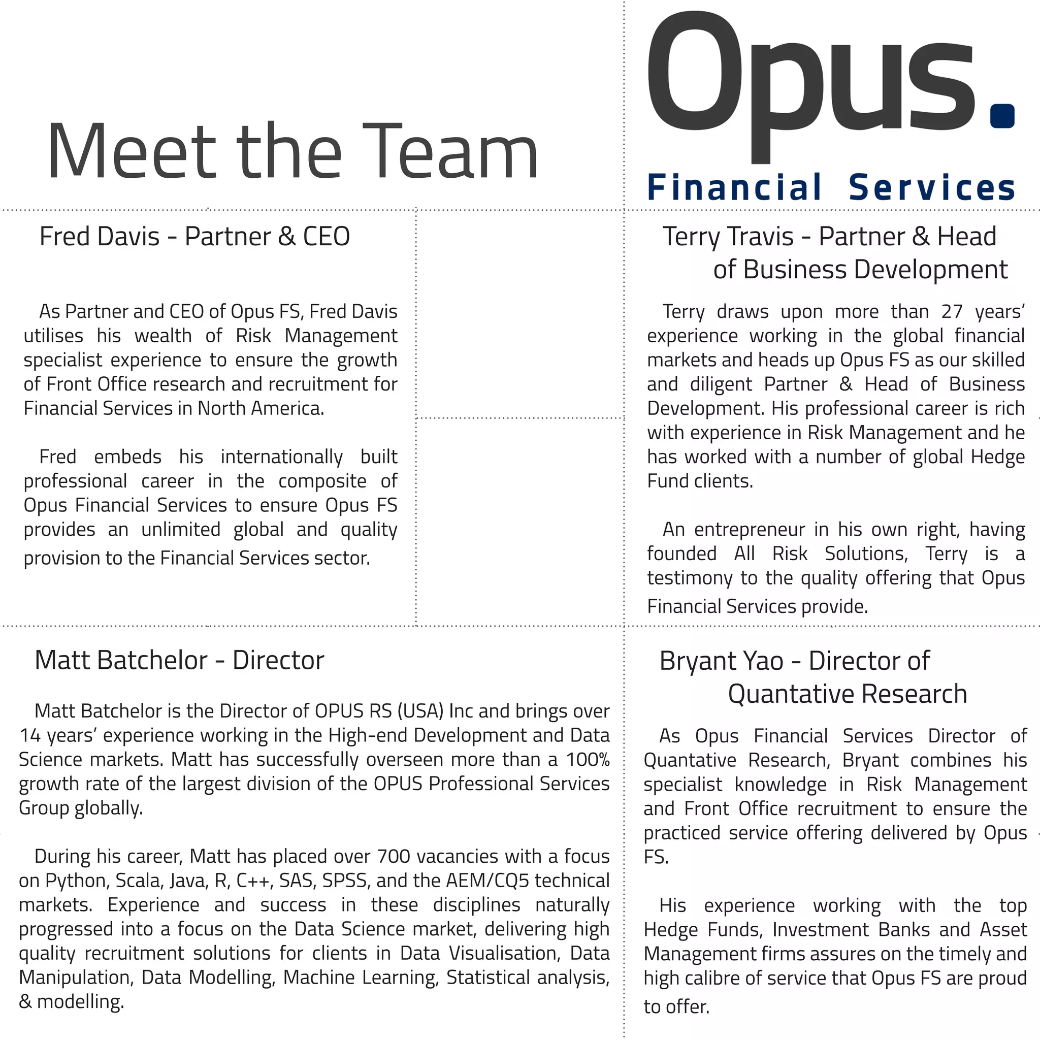 Opus Financial Services | PDF