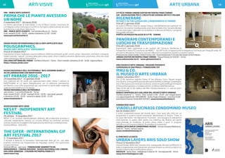 Opuscolo contemporaryArt 2017 | PDF