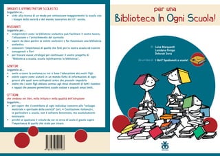 Opuscolo perunabiblioteca | PPT
