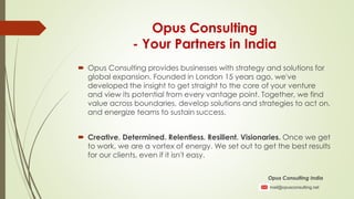 Opus India | PPTX
