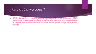Software Opus | PDF