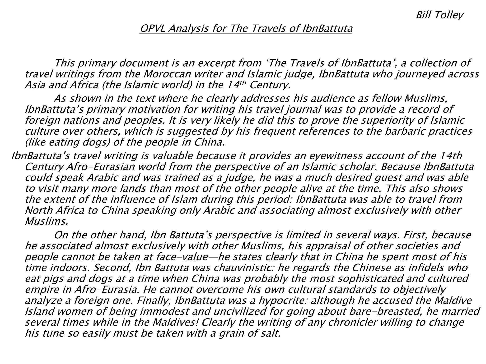 OPVL and Paper 1: IB History | PPTX