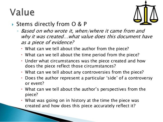 OPVL and Paper 1: IB History