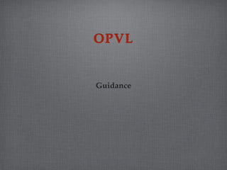 OPVL (created for geo 9 class) | PDF
