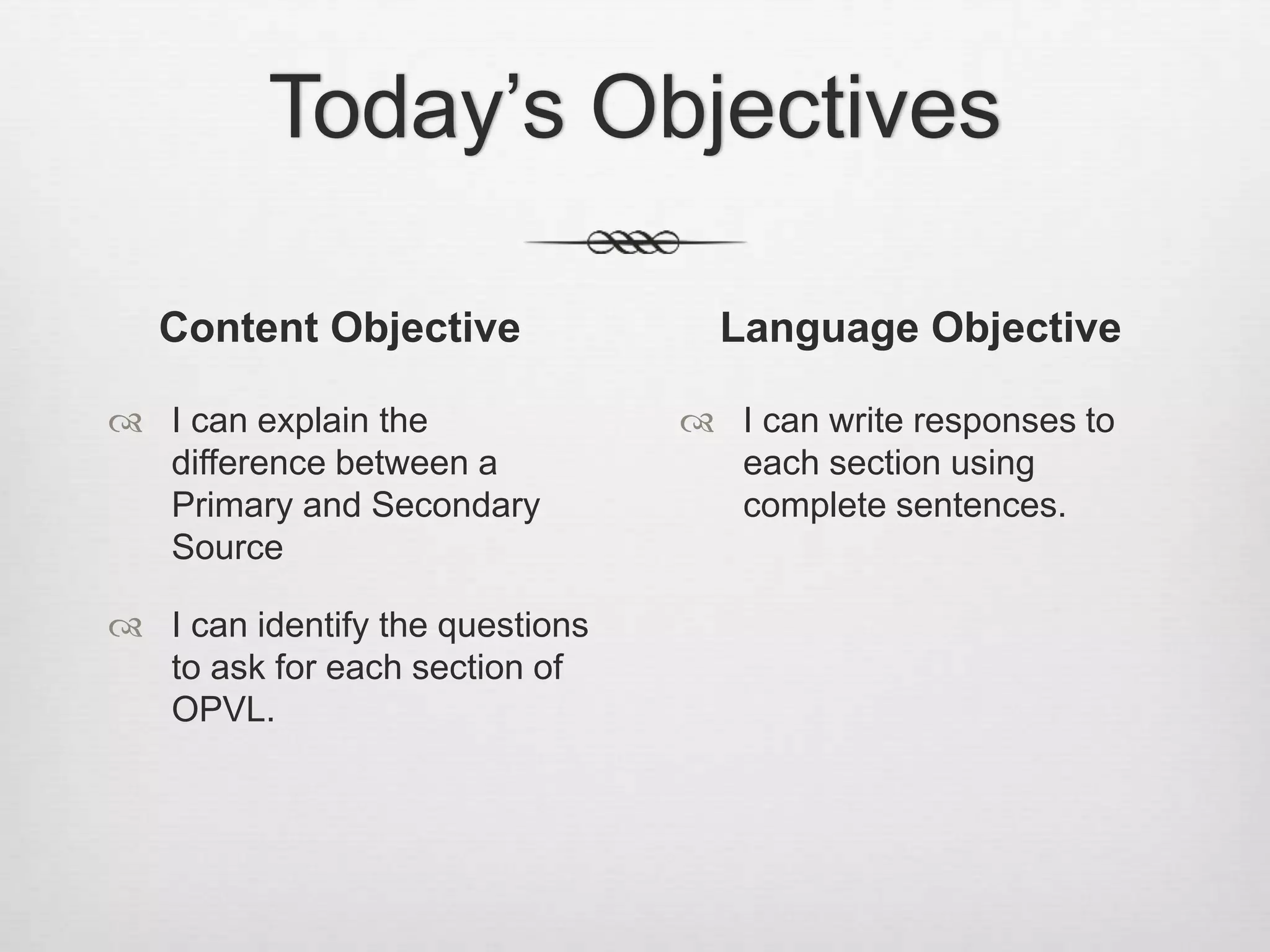 OPVL Overview | PPTX