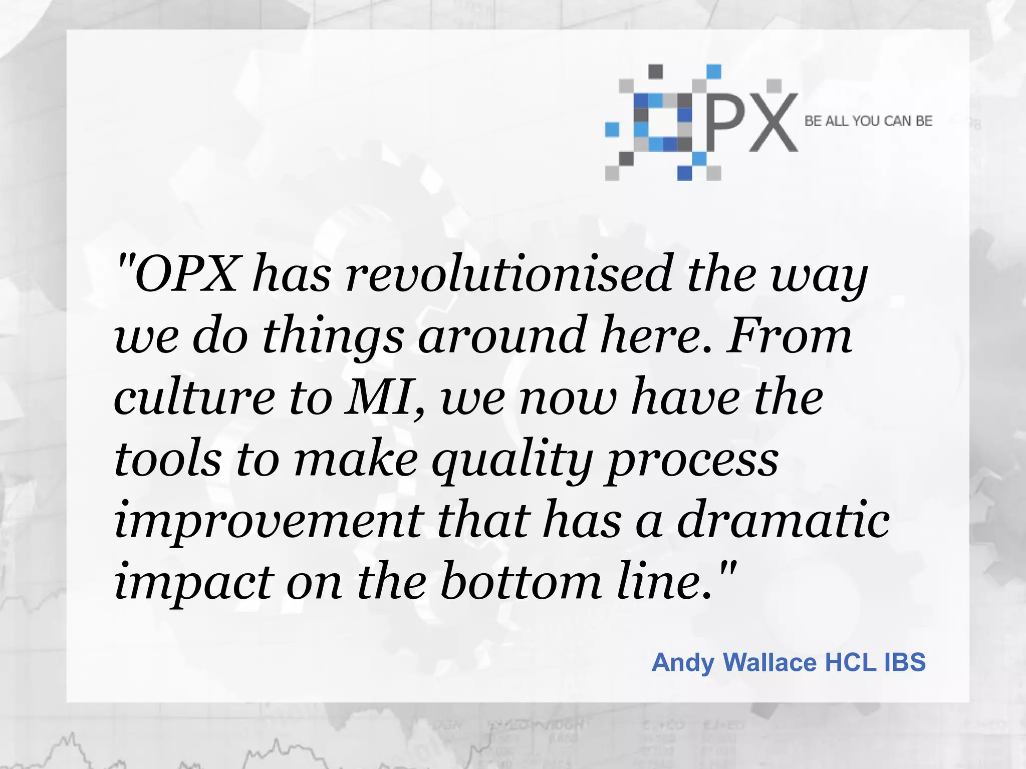 OPX Workforce Management Software - Overview | PPTX