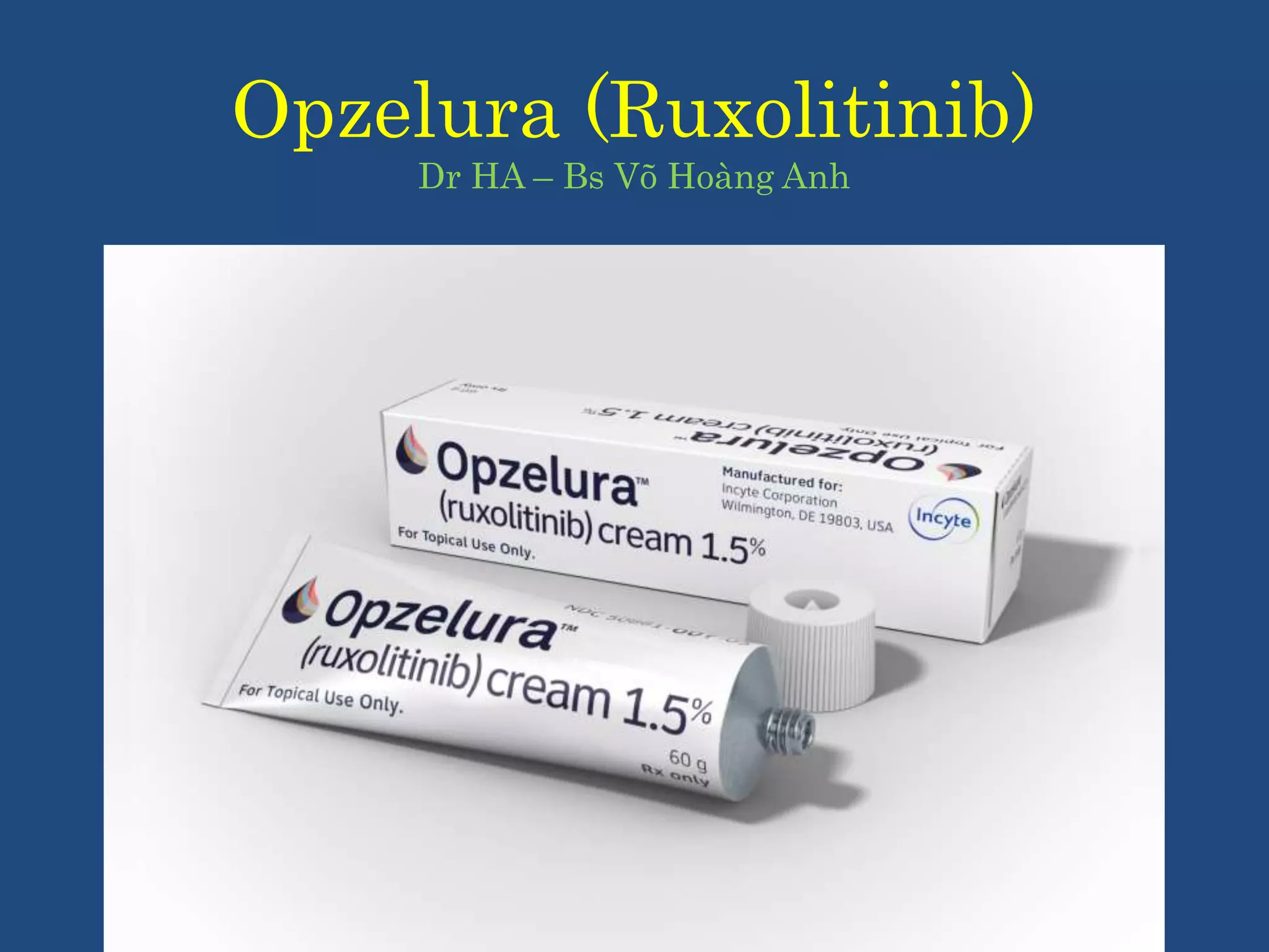 (Dr HA) FDA Approves Opzelura (Ruxolitinib) for nonsegmental Vitiligo ...