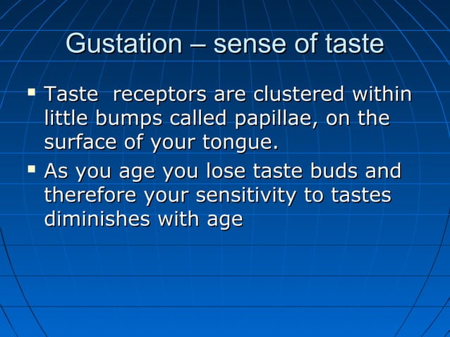 Physiology of Special Senses and Perception | PPT | Brain and Nervous ...