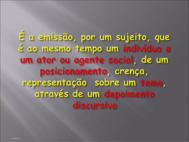 O Que é O Discurso Do Sujeito Coletivo 2013